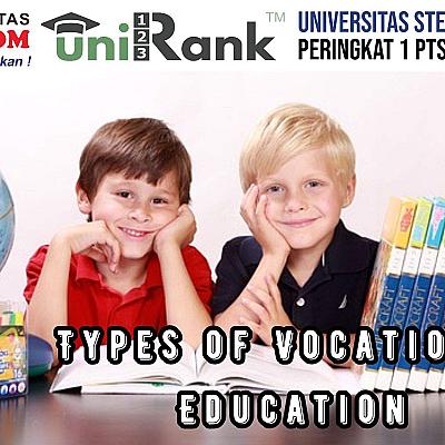 Types of Vocational Education